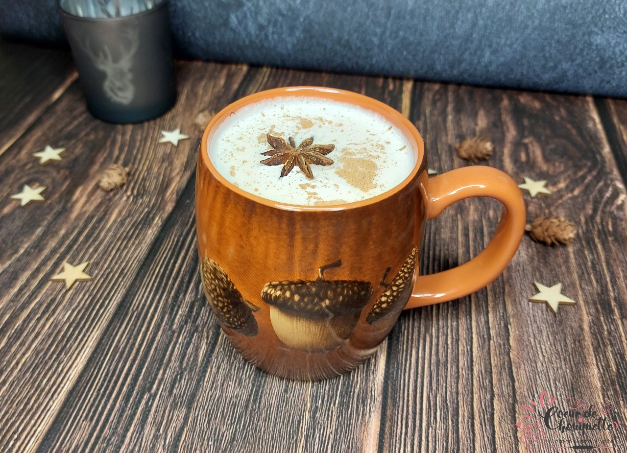 Chaï latte - recette gourmande - Coeurdechouquette